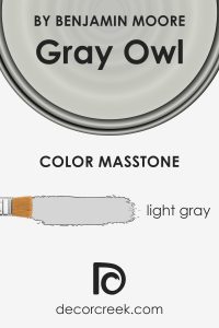 Gray Owl OC-52 Paint Color by Benjamin Moore - DecorCreek