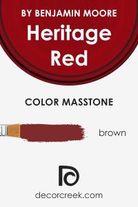 Heritage Red HC-181 Paint Color by Benjamin Moore - DecorCreek