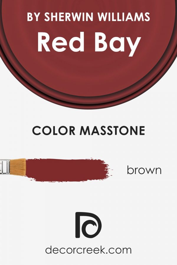 Red Bay SW 6321 Paint Color by Sherwin Williams - DecorCreek