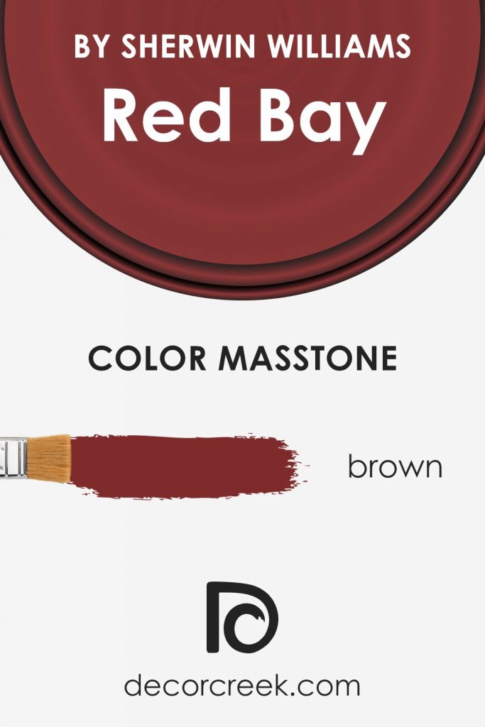 Red Bay SW 6321 Paint Color by Sherwin Williams - DecorCreek