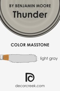 Thunder AF-685 Paint Color by Benjamin Moore - DecorCreek