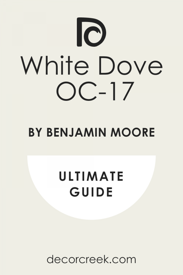 White Dove OC-17 Paint Color by Benjamin Moore - DecorCreek