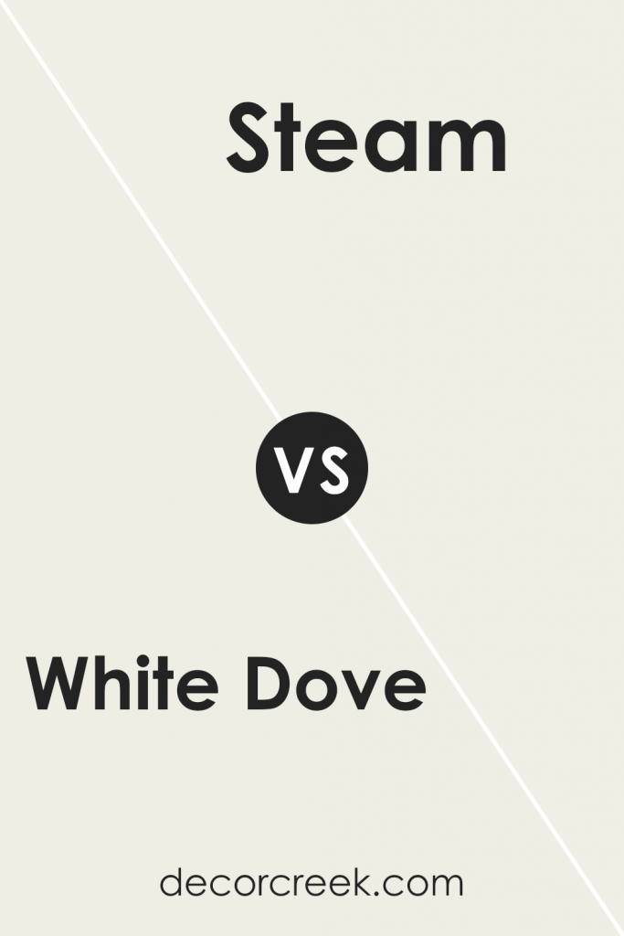 White Dove OC-17 Paint Color by Benjamin Moore - DecorCreek