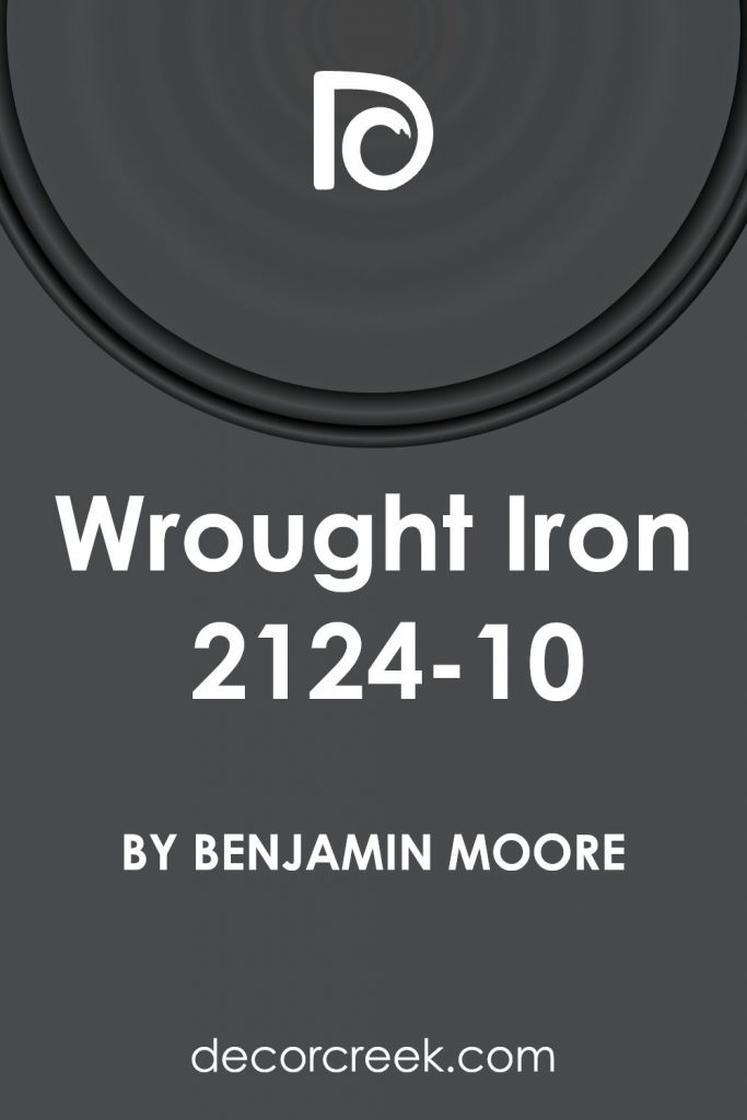 Wrought Iron 2124-10 Paint Color by Benjamin Moore - DecorCreek