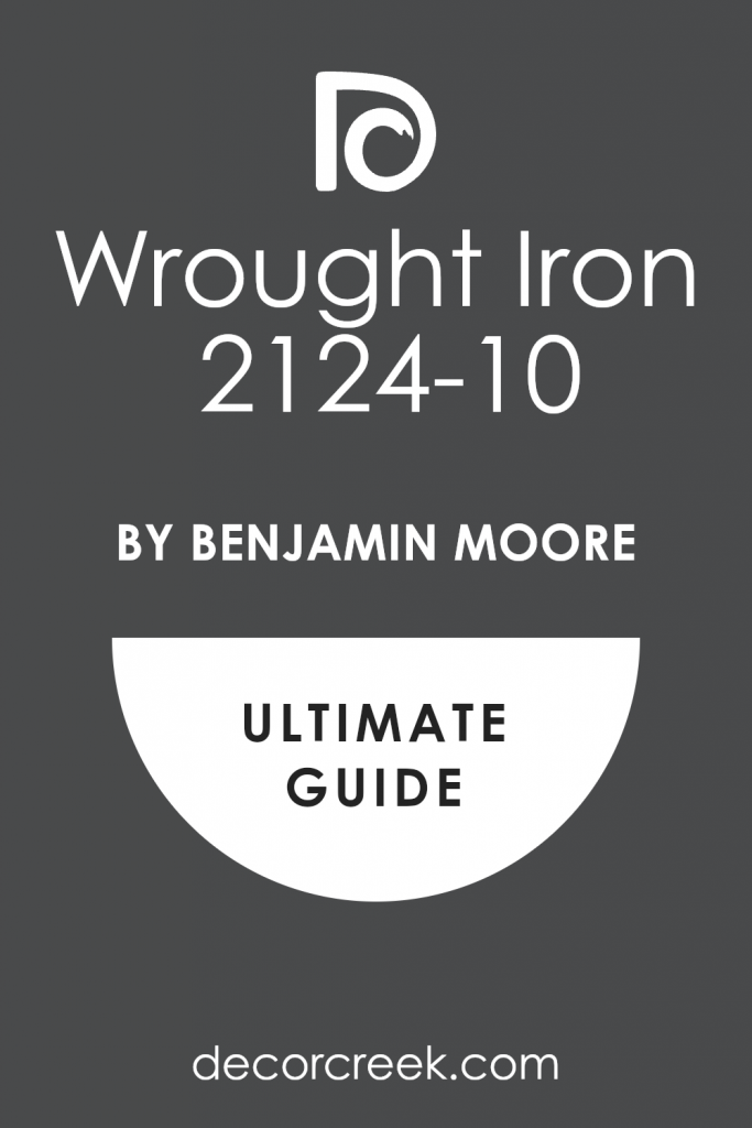 Wrought Iron 2124-10 Paint Color by Benjamin Moore - DecorCreek