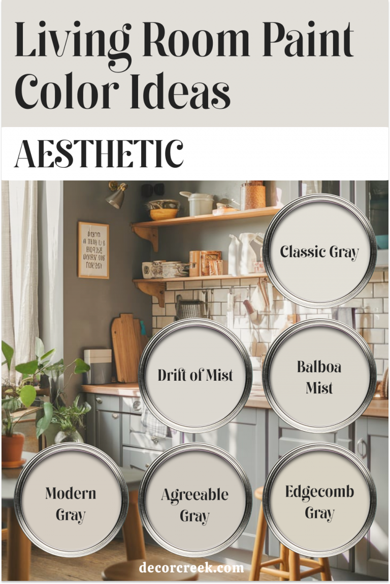 Cozy and Inviting Living Room Paint Color Palettes Ideas - DecorCreek