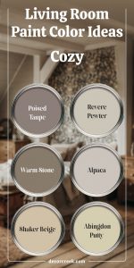 Cozy and Inviting Living Room Paint Color Palettes Ideas - DecorCreek