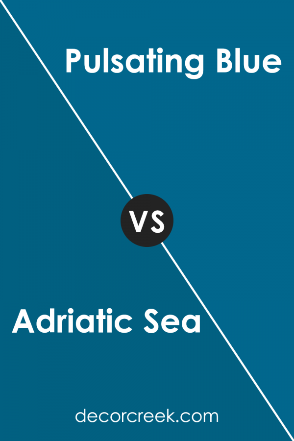 Adriatic Sea SW 6790 Paint Color by Sherwin Williams - DecorCreek