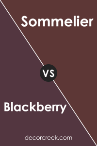 Blackberry SW 7577 Paint Color by Sherwin Williams - DecorCreek