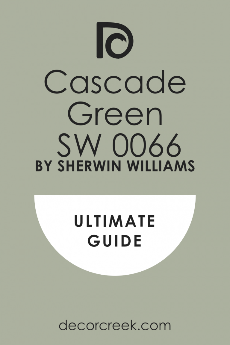Cascade Green SW 0066 Paint Color by Sherwin Williams - DecorCreek