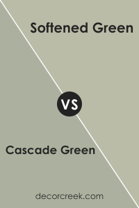 Cascade Green SW 0066 Paint Color by Sherwin Williams - DecorCreek