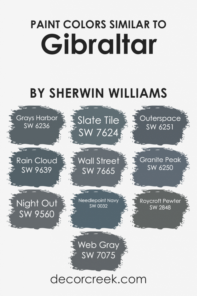 Gibraltar SW 6257 Paint Color by Sherwin Williams - DecorCreek