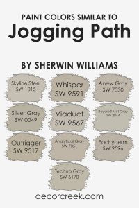 Jogging Path SW 7638 Paint Color by Sherwin Williams - DecorCreek