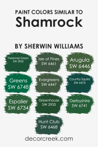 Shamrock SW 6454 Paint Color by Sherwin Williams - DecorCreek