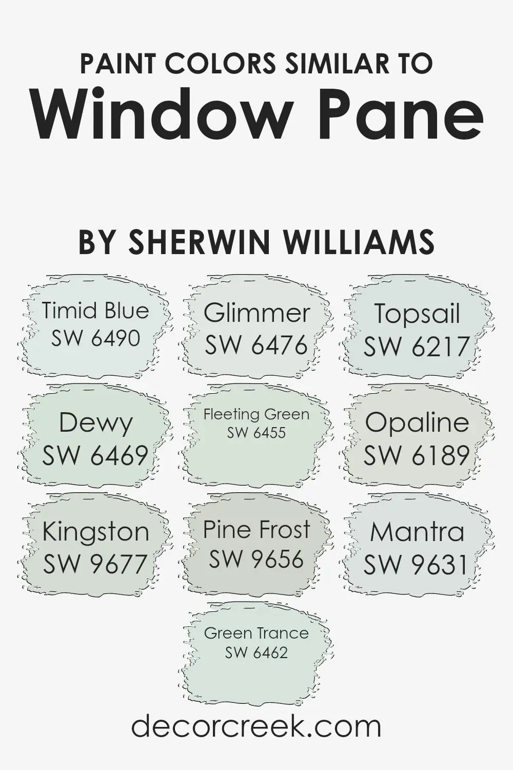 Sherwin Williams Window Pane