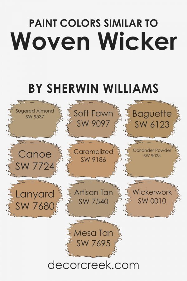 Woven Wicker SW 9104 Paint Color by Sherwin Williams - DecorCreek