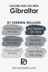 Gibraltar SW 6257 Paint Color by Sherwin Williams - DecorCreek
