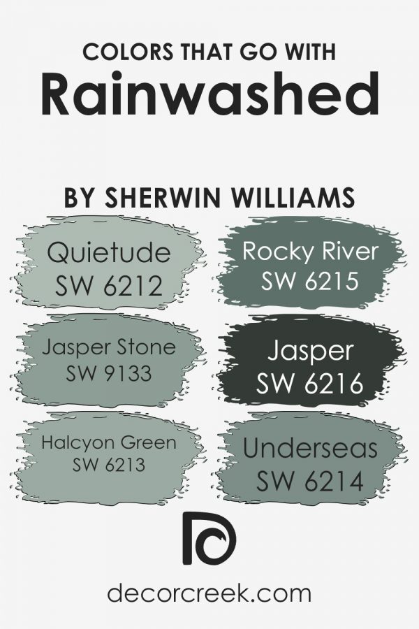 Rainwashed SW 6211 Paint Color by Sherwin Williams - DecorCreek