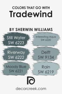 Tradewind SW 6218 Paint Color by Sherwin Williams - DecorCreek