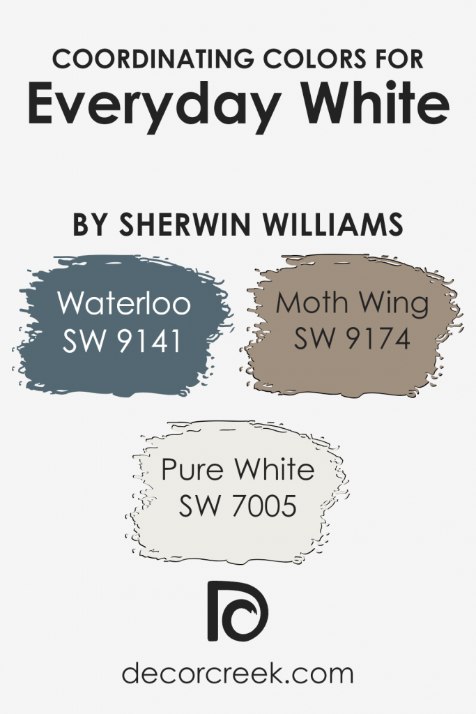 Everyday White SW 6077 Paint Color by Sherwin Williams - DecorCreek