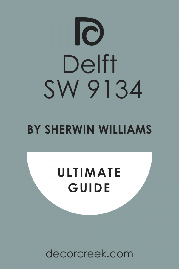 Delft SW 9134 Paint Color by Sherwin Williams - DecorCreek