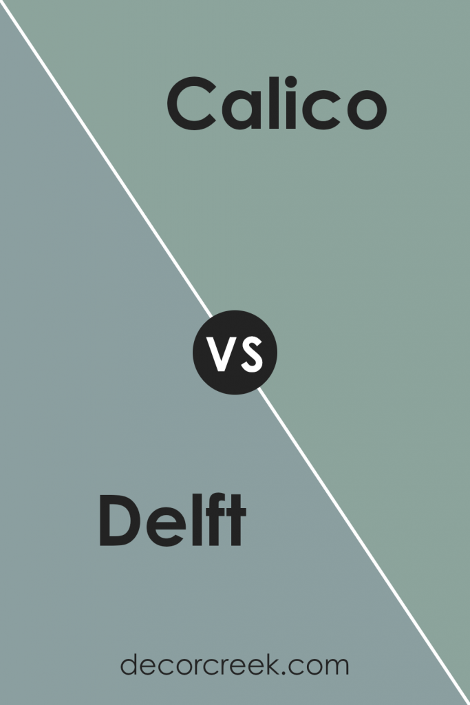 Delft SW 9134 Paint Color by Sherwin Williams - DecorCreek