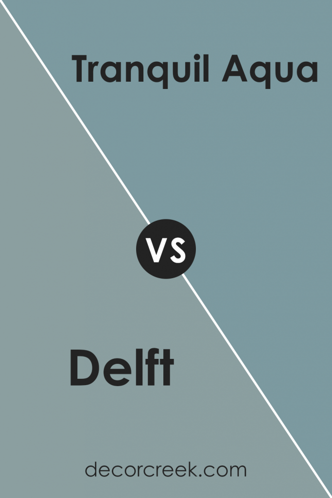 Delft SW 9134 Paint Color by Sherwin Williams - DecorCreek