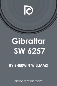 Gibraltar SW 6257 Paint Color by Sherwin Williams - DecorCreek