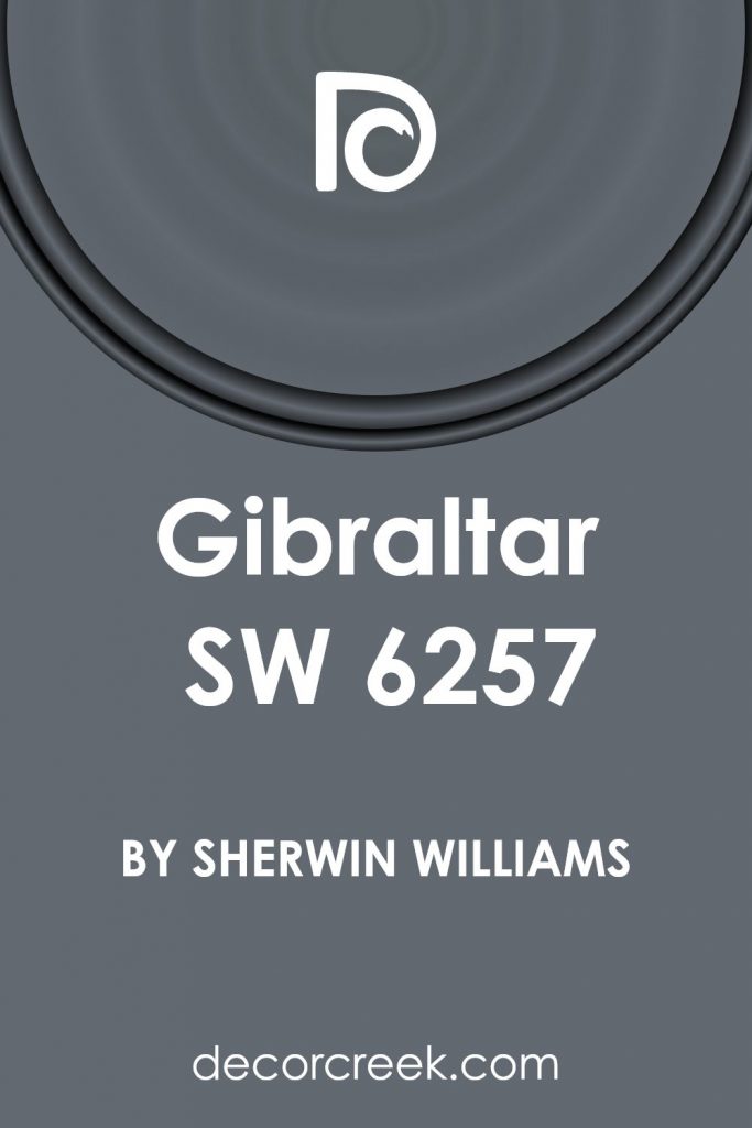 Gibraltar SW 6257 Paint Color by Sherwin Williams - DecorCreek