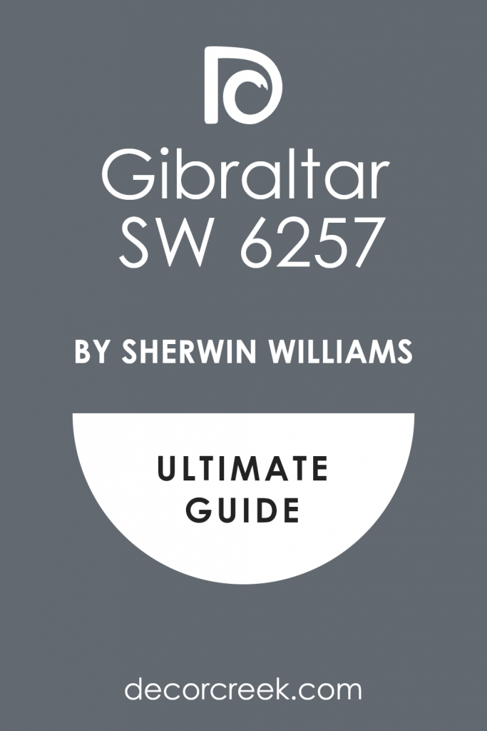 Gibraltar SW 6257 Paint Color by Sherwin Williams - DecorCreek