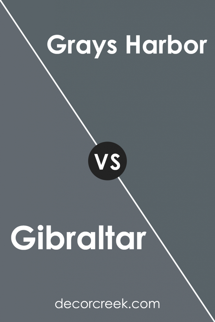 Gibraltar SW 6257 Paint Color by Sherwin Williams - DecorCreek