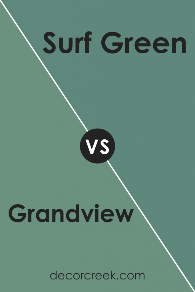 Grandview SW 6466 Paint Color by Sherwin Williams - DecorCreek