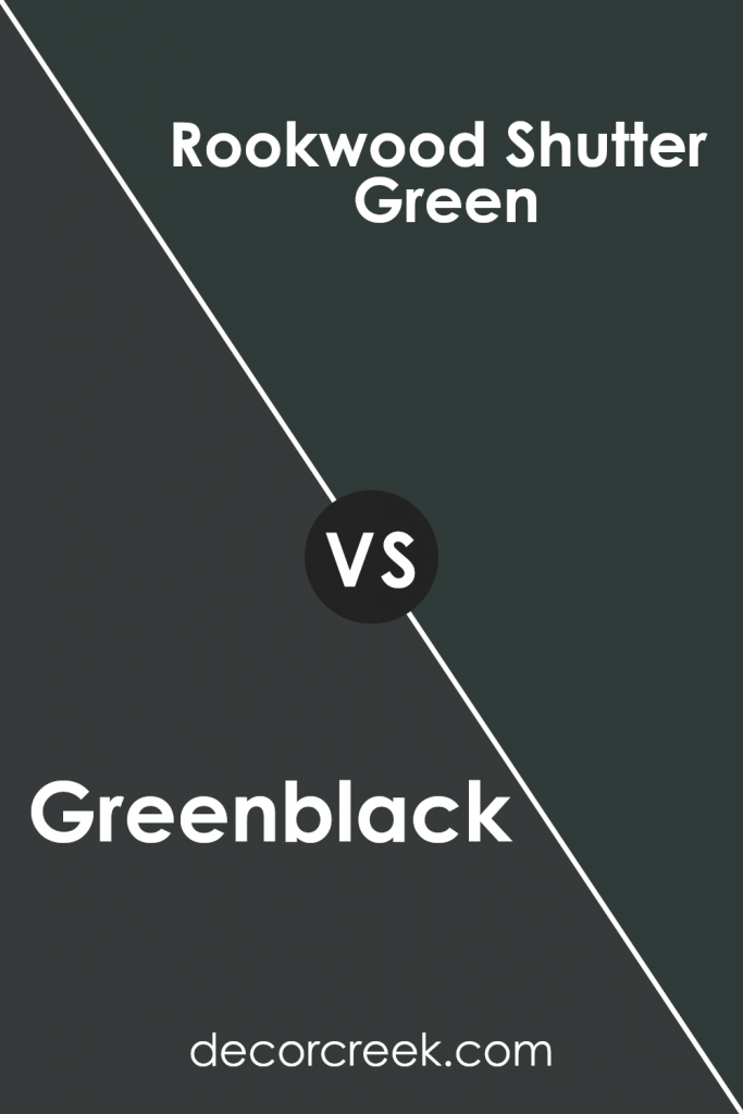 Greenblack SW 6994 Paint Color by Sherwin Williams - DecorCreek