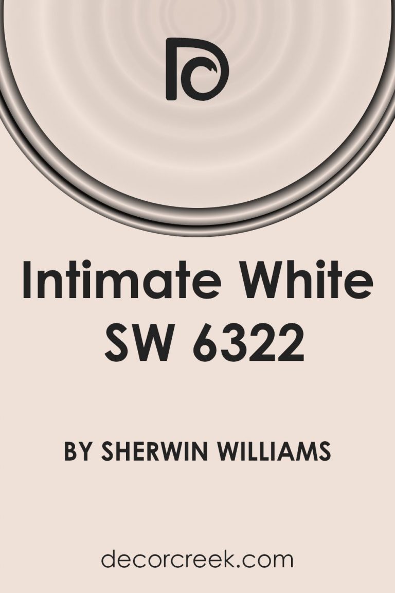 Intimate White SW 6322 Paint Color by Sherwin Williams - DecorCreek