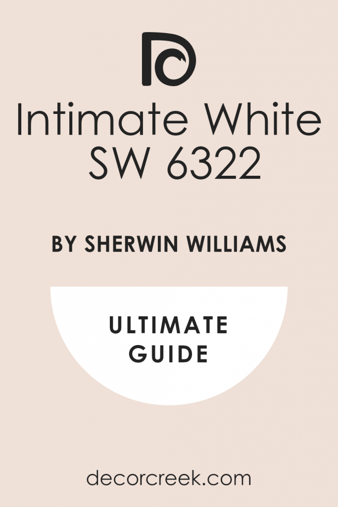 Intimate White SW 6322 Paint Color by Sherwin Williams - DecorCreek
