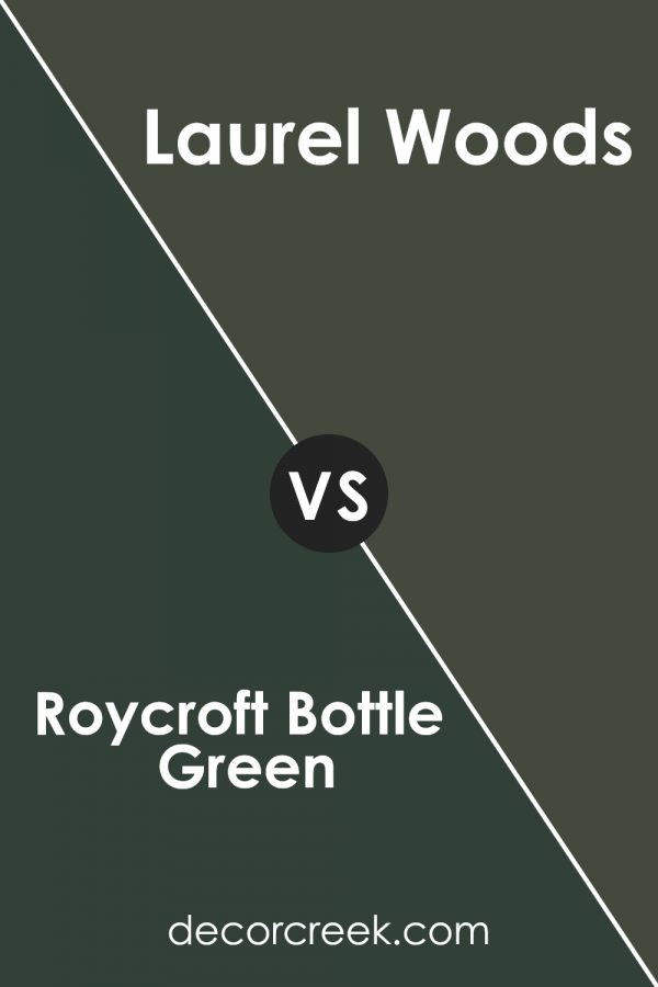 Roycroft Bottle Green SW 2847 Paint Color by Sherwin Williams - DecorCreek