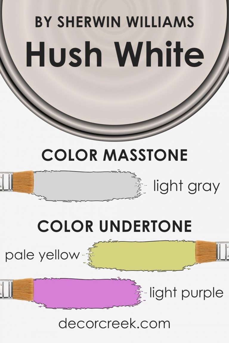Hush White SW 6042 Paint Color by Sherwin Williams - DecorCreek