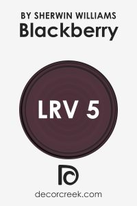 Blackberry SW 7577 Paint Color by Sherwin Williams - DecorCreek