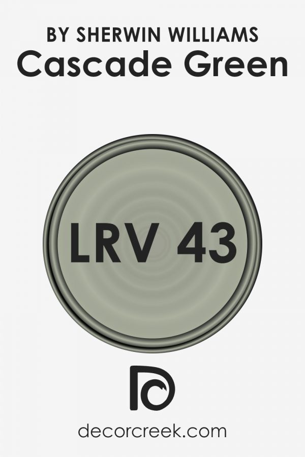 Cascade Green SW 0066 Paint Color by Sherwin Williams - DecorCreek