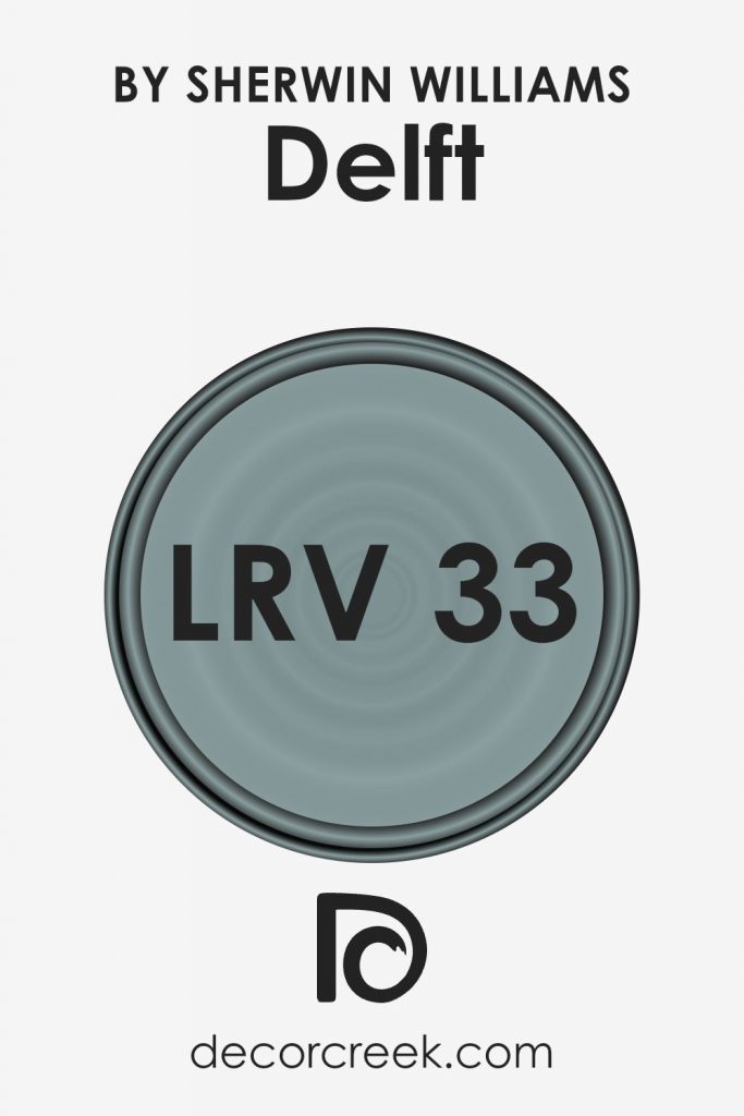 Delft SW 9134 Paint Color by Sherwin Williams - DecorCreek