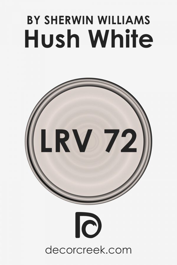 Hush White SW 6042 Paint Color by Sherwin Williams - DecorCreek