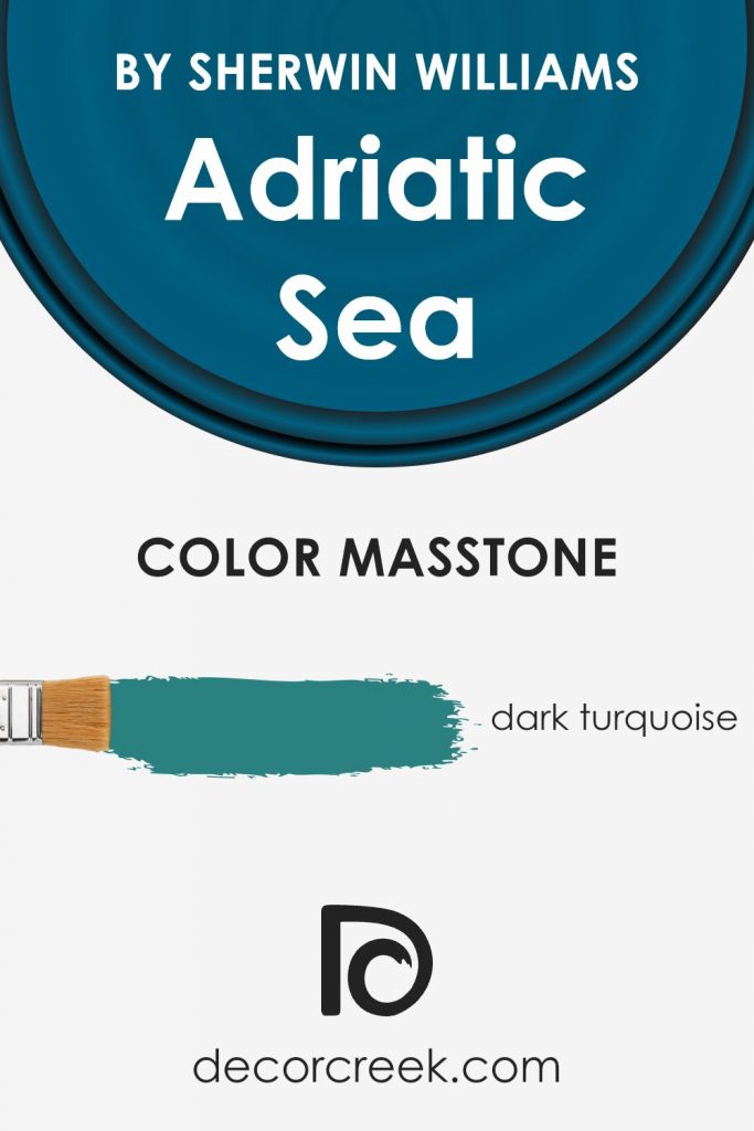 Adriatic Sea SW 6790 Paint Color by Sherwin Williams - DecorCreek