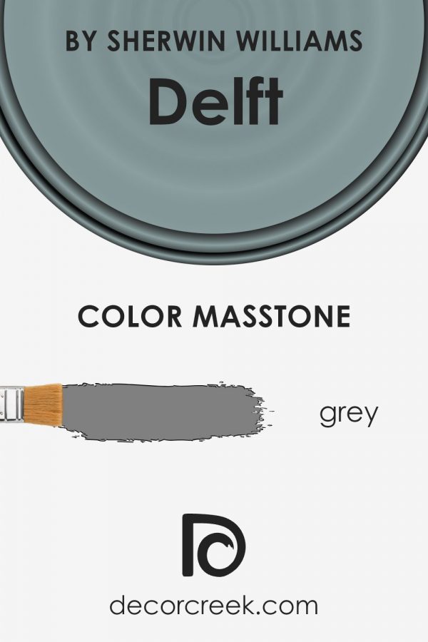 Delft SW 9134 Paint Color by Sherwin Williams - DecorCreek