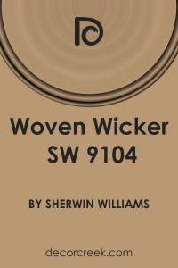 Woven Wicker SW 9104 Paint Color by Sherwin Williams - DecorCreek