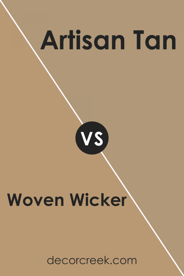 Woven Wicker SW 9104 Paint Color by Sherwin Williams - DecorCreek