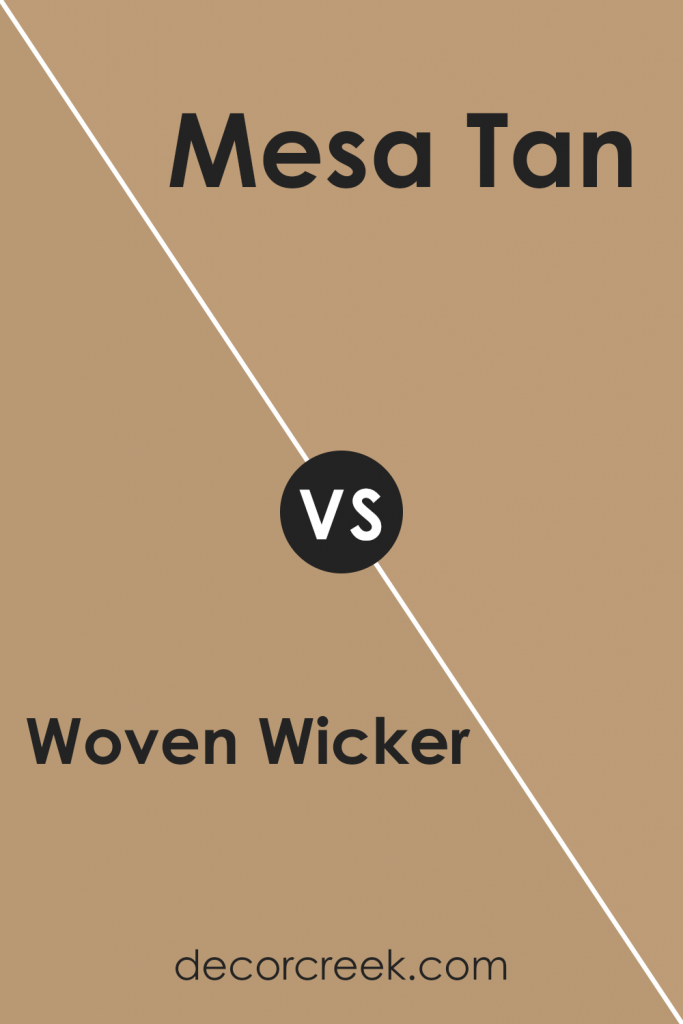 Woven Wicker SW 9104 Paint Color by Sherwin Williams - DecorCreek