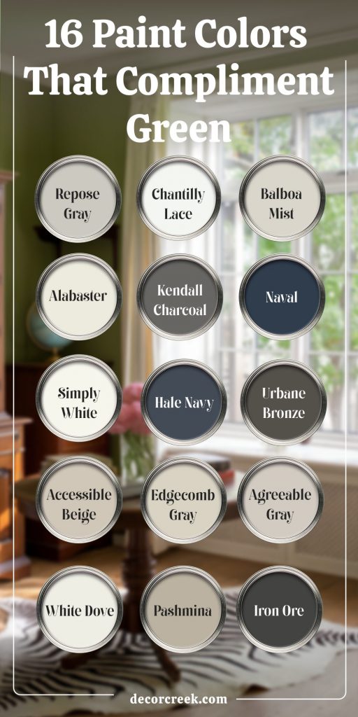 16 Best Complimentary Colors for Green - DecorCreek