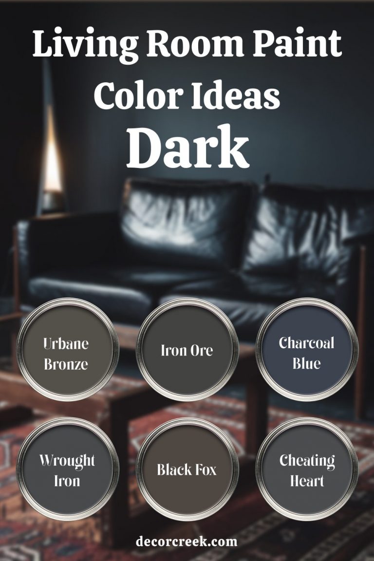 Top 50 Living Room Paint Color Ideas and Palettes - DecorCreek