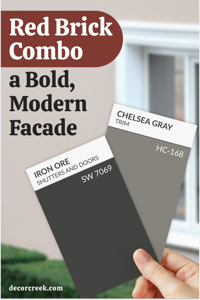 12 Best Paint Colors That Go with Red Brick - DecorCreek