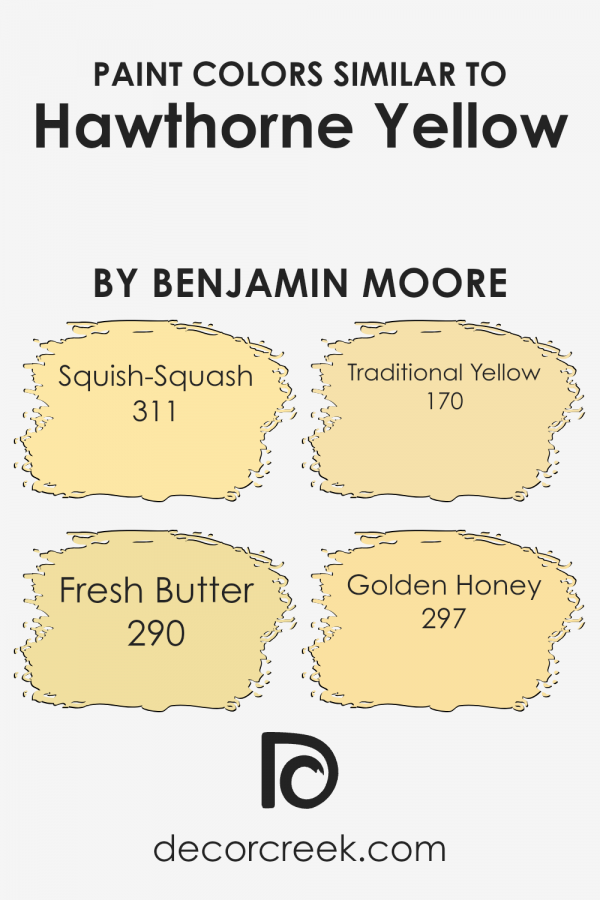 Hawthorne Yellow HC-4 Paint Color by Benjamin Moore - DecorCreek